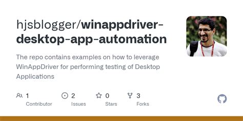 Github Hjsbloggerwinappdriver Desktop App Automation The Repo Contains Examples On How To