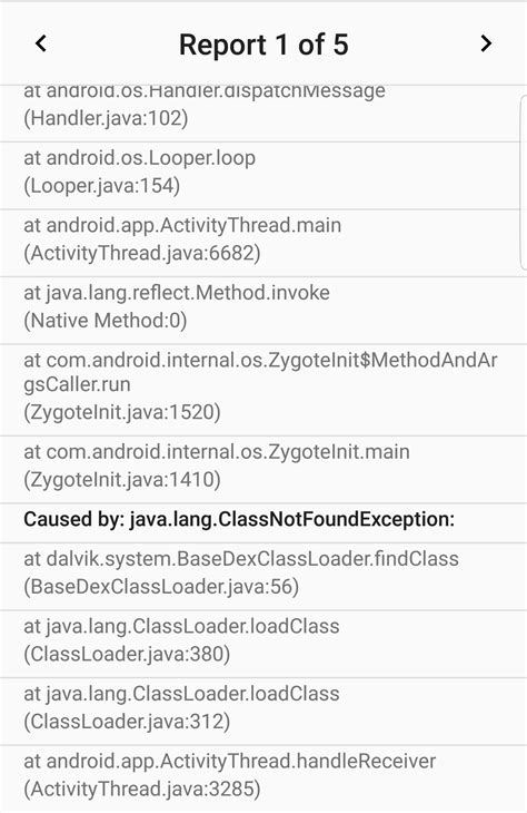 Java Classnotfoundexception Basedexclassloaderfindclass Stack