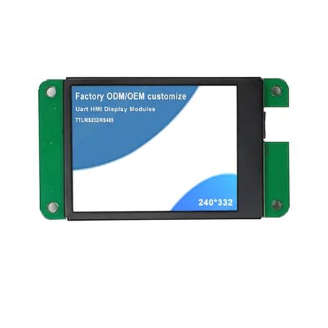 RS Ttl Uart Display Inch TFT LCD Resolution HMI Uart TFT Display Inch