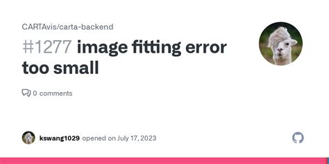 Image Fitting Error Too Small · Issue 1277 · Cartaviscarta Backend · Github