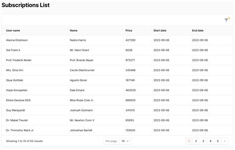 filament load table data from 3rd party api