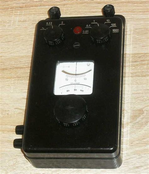 mostek wheatstone a mw 4 analogowy miernik rezystancji retro prl