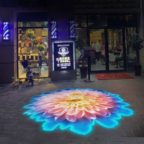 The Stores Projector Pattern Floor Projector Winter Light Light Project