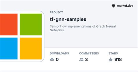 Tf Gnn Samples Ecosystem Directory Market Dev