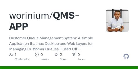 GitHub Worinium QMS APP Customer Queue Management System A Simple Application That Has
