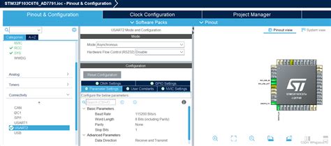 Stm32模拟spi协议获取24位模数转换（24bit Adc）芯片ad7791电压采样数据 Csdn博客