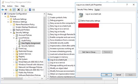 powershell service account permissions on dns server task scheduler