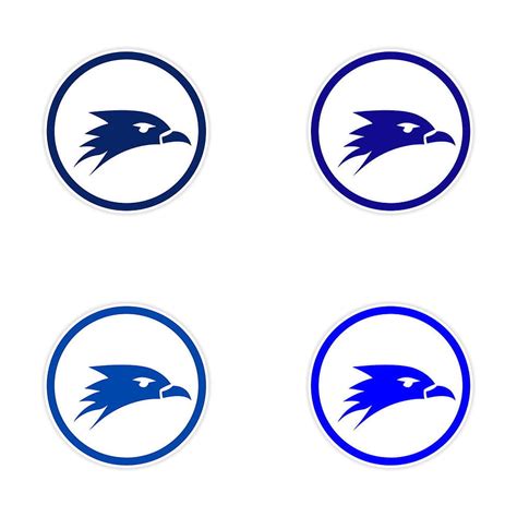 조립 스티커 독수리 머리 로고 벡터 Ai Eps Uidownload