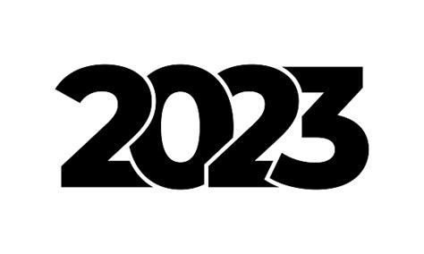 2023 배너 디자인 템플릿 흰색 배경에 고립 된 로고 텍스트 기호 휴일 인사말 카드 벡터 스톡 일러스트 레이 션 12월 31일에 대한 스톡 벡터 아트 및 기타 이미지