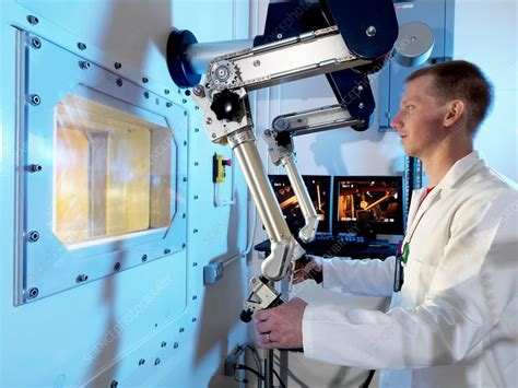 Handling Radioactive Material Stock Image C002 4173 Science Photo Library