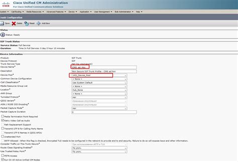 Cisco CUCM And Cisco CMS Non Video In Conf Ad Hoc Cisco Community