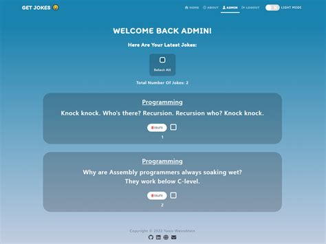 GitHub YanivWein Get Jokes A MERN Stack Web Application That Generates Jokes From A