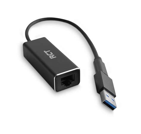 Rct Usb 3 0 Type C To Rj45 Gigabit Ethernet Adaptor With Usb C To A Adaptor Zaps Online