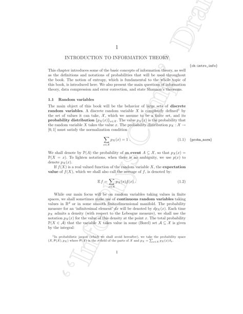 Introduction To Information Theory