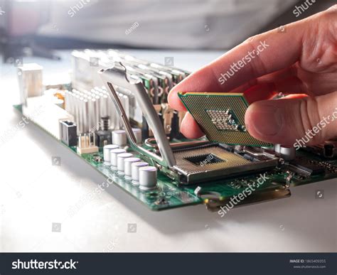 Hand Microprocessor Images Stock Photos Vectors Shutterstock