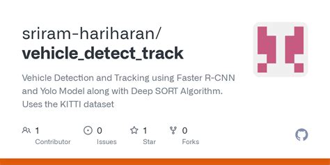 GitHub Sriram Hariharan Vehicle Detect Track Vehicle Detection And Tracking Using Faster R