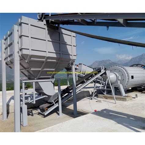 Gravity Mineral Separation Processing Machine For Chrome Ore Wash Plant