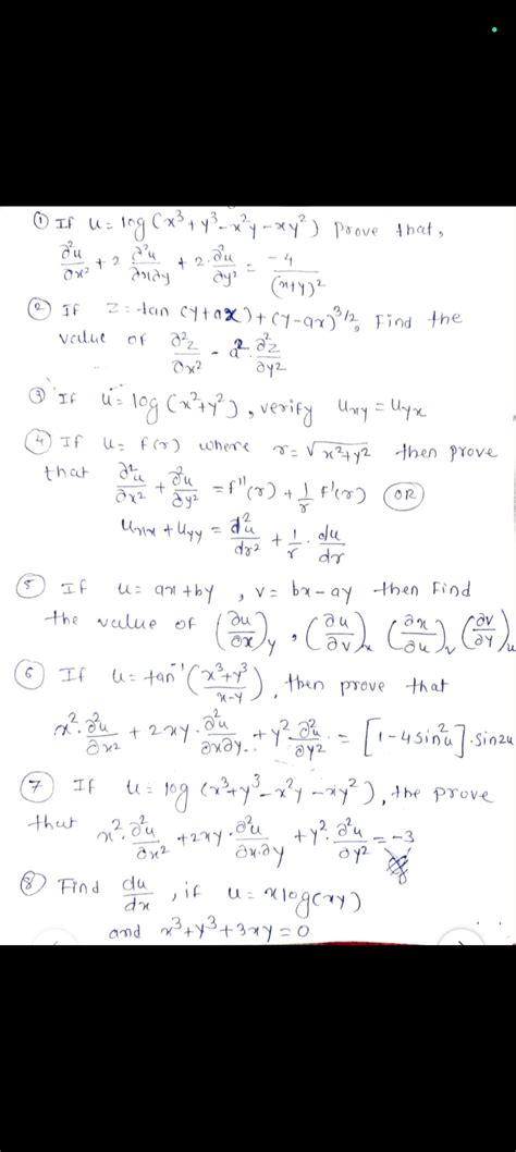 1 If U Log Left X { 3 } Y { 3 } X { 2 } Y X Y { 2 }
