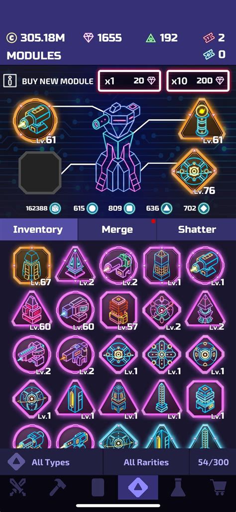 Why Dont Legendary Modules Not Show Up In The Merge Window Rthetowergame