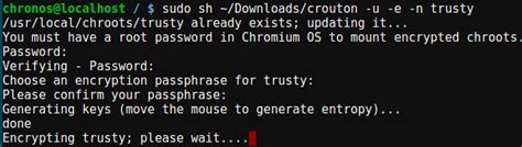 how to manage the crouton linux system on your chromebook