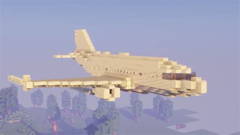 Minecraft 737 Airplane