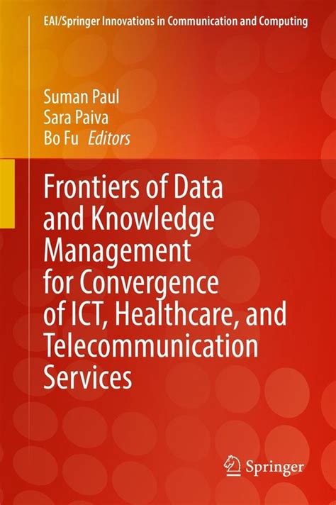 Eai Springer Innovations In Communication And Computing Frontiers Of Data And