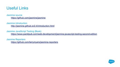 Unit Testing Lightning Components With Jasmine PPT