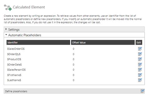 Calculated Element Logi Symphony V25