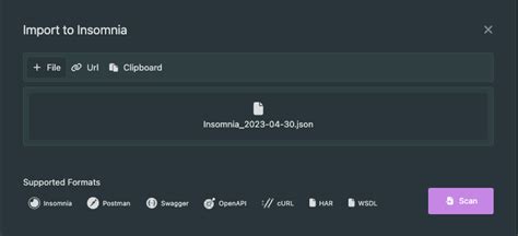 Unable To Import Collection Insomnia Tries To Load A Design Document