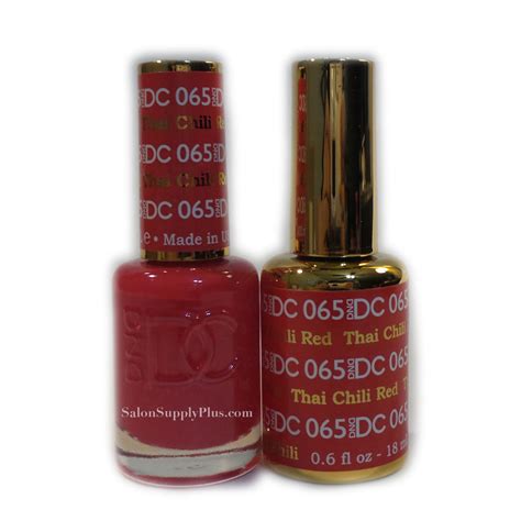 065 Dnd Dc Gel Thai Chilli Red Salonsupplypluscom