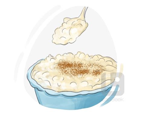 Definition And Meaning Of Rice Pudding Langeek