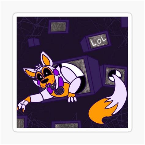 Lolbit Sticker For Sale By Manicmanatee Redbubble