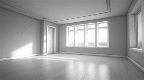 수리가 절실히 필요한 가구가 비치되지 않은 방의 3d 렌더링 직교 투영 거실 배경 내부 배경 비치 배경 이미지 Hd 거실
