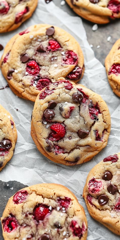 Raspberry Chocolate Chip Cookies Artofit