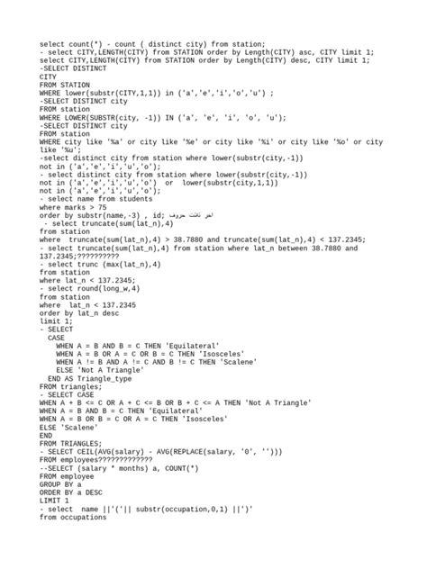 Hacker Rank Pdf