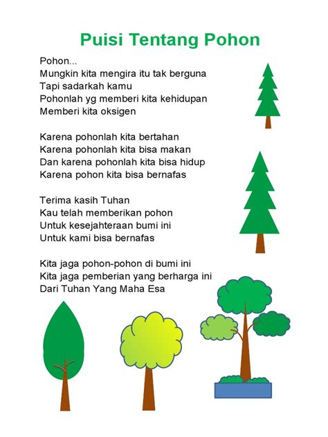 Puisi Tentang Pohon | PDF
