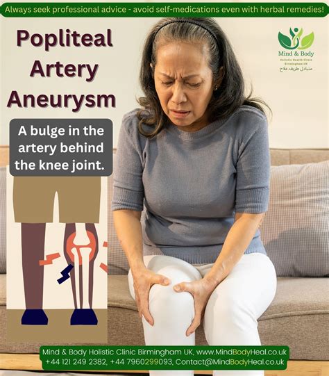 A Popliteal Artery Aneurysm Suggested Complimentary Remedies Mind