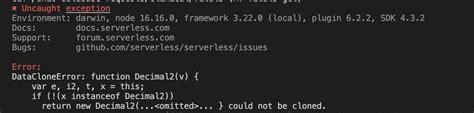 error processing numeric data type · issue 1556 · dherault serverless