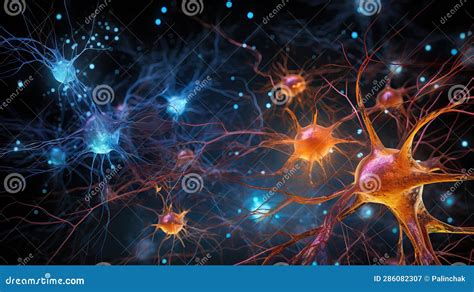 Neuronal Networks The Building Blocks Of Brain Function Background Stock Image Cartoondealer