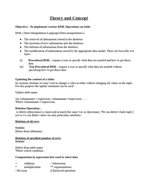 Dbms Pdf Data Management Software Databases