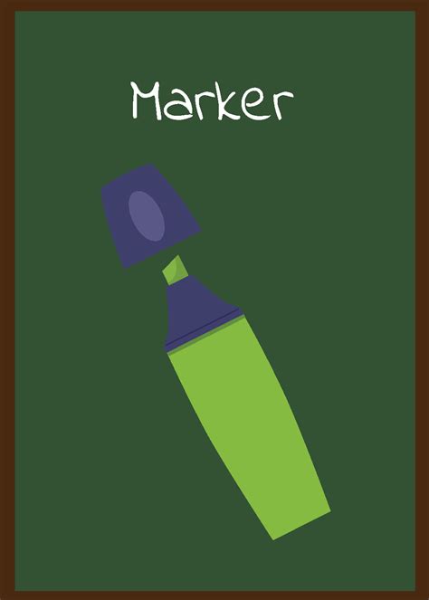 Classroom Objects Flashcards In Word PowerPoint Google Docs Google Slides Download