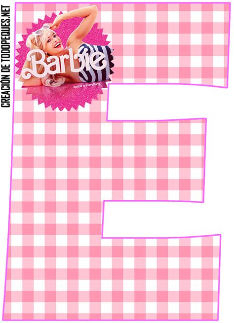 Barbie Abecedario Para Imprimir Todo Peques