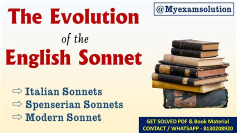 The Evolution Of The English Sonnet Examples And Facts My Exam Solution