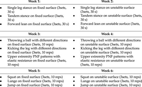 Sensorimotor Training Program Download Scientific Diagram