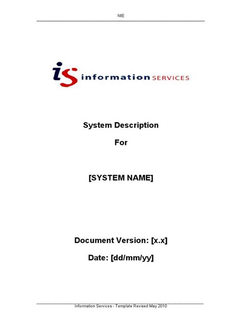 System Description Document Pdf World Wide Web Internet And Web