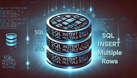 Sql Insert Multiple Rows A Time Saving Technique