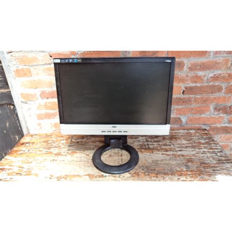 Com Pequeno Defeito Na Tela Monitor Aoc Tft17w80ps Shopee Brasil