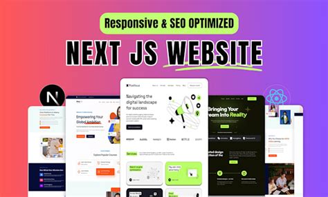 Create Website Using Nextjs Or Reactjs By Vardhaman619 Fiverr