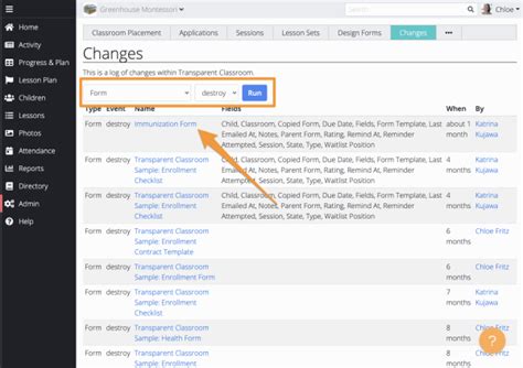 How Do I Restore A Deleted Form Or Conference Report Admin Transparent Classroom Help Center
