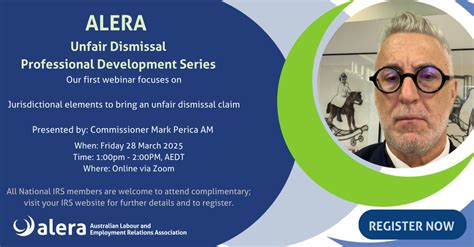 Alera Unfairdismissal Fairworkreforms Workplacerelations Industrialrelations